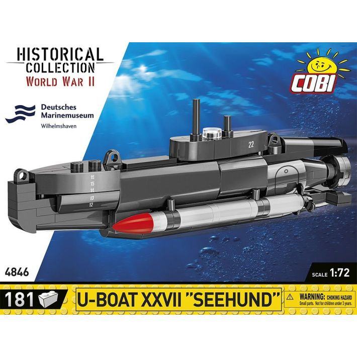 U-Boat XXVII Seehund (COBI-4846) \ Ships and boats \ Cobi.eu
